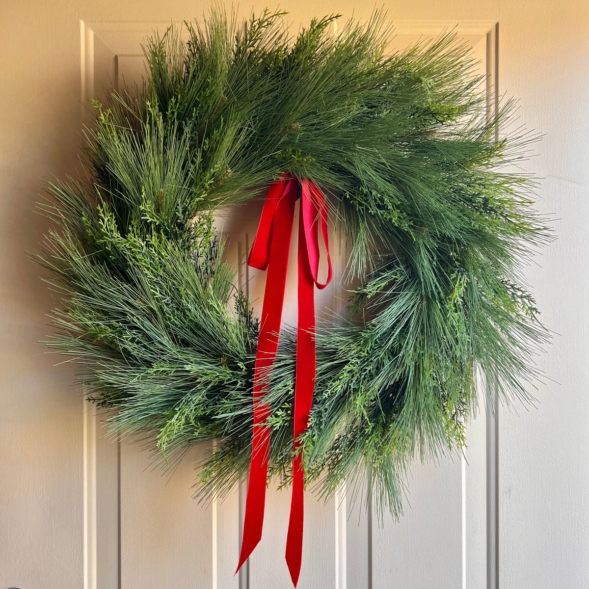 Classic Evergreen Wreath – Maine Wreaths & Design